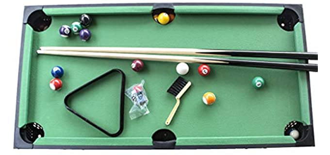 Mini Billiards Tables - Green Yard Magazine