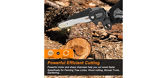 Best Mini Cordless Chainsaw - Green Yard Magazine